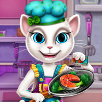 Angela Real Cooking - Play Online for Free on GekoGames