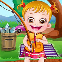 Baby Hazel Fishing Time - Play Online for Free on GekoGames