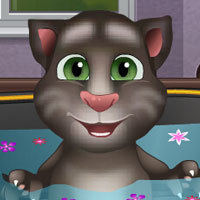 Baby Talking Tom Bathing - Play Online for Free on GekoGames