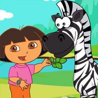 Dora Care Baby Zebra - Play Online for Free on GekoGames