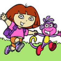 Dora Coloring - Play Online for Free on GekoGames