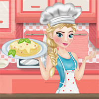 Elsa Cooking Spaghetti - Play Online for Free on GekoGames