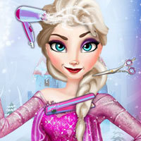 Elsa Hair Salon 3 - Play Online for Free on GekoGames