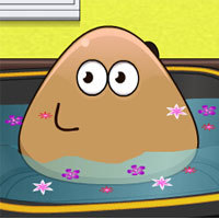 Pou Bathing - Play Online for Free on GekoGames