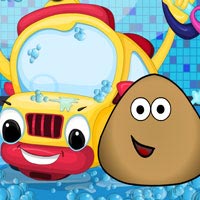 Pou Car Wash - Play Online for Free on GekoGames