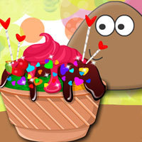 Pou Ice Cream Shop - Play Online for Free on GekoGames