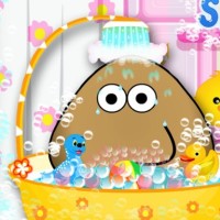 Pou Takes a Shower - Play Online for Free on GekoGames