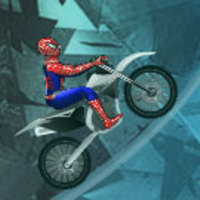 Spiderman Ice Bike - Play Online for Free on GekoGames